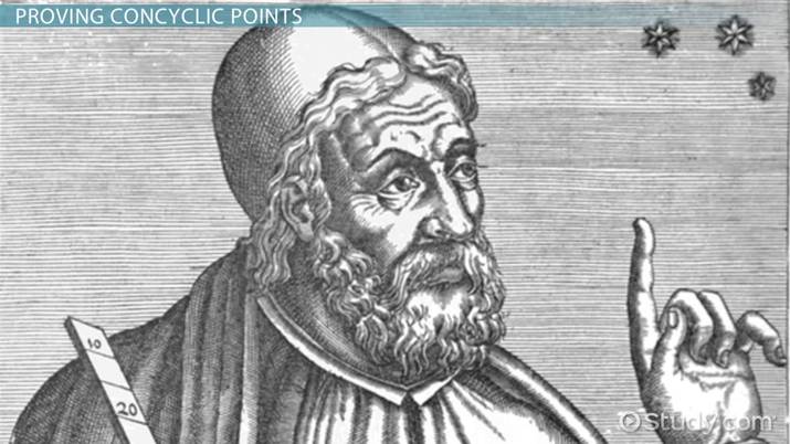 Concyclic Points | Definition, Properties & Theorem - Lesson | Study.com
