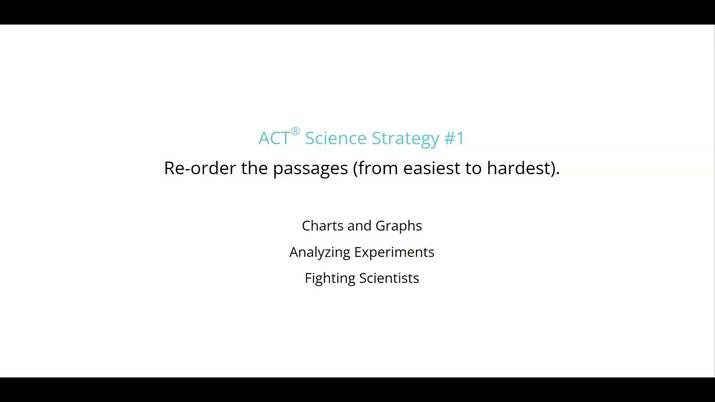 Study.com ACT& Science Test Prep | Big Picture Process & Approach ...