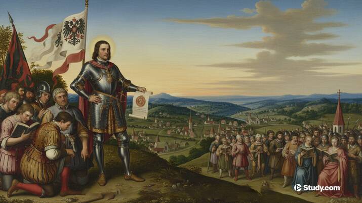 The Peace of Augsburg in 1555 | Definition, History & Results - Lesson ...