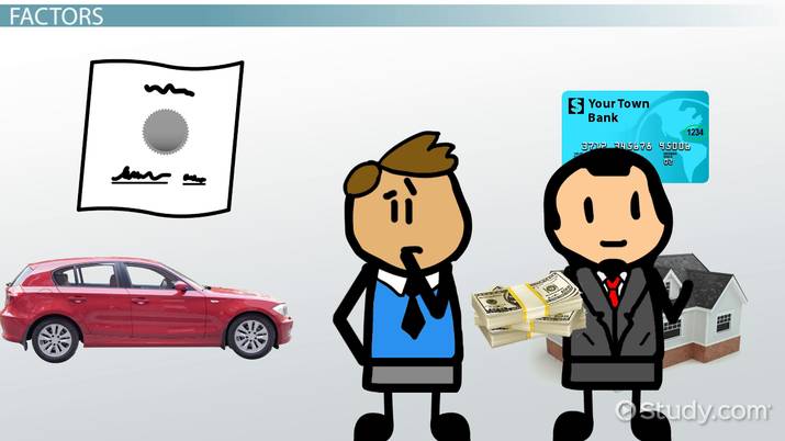 Factors That Affect Credit Worthiness - Lesson | Study.com