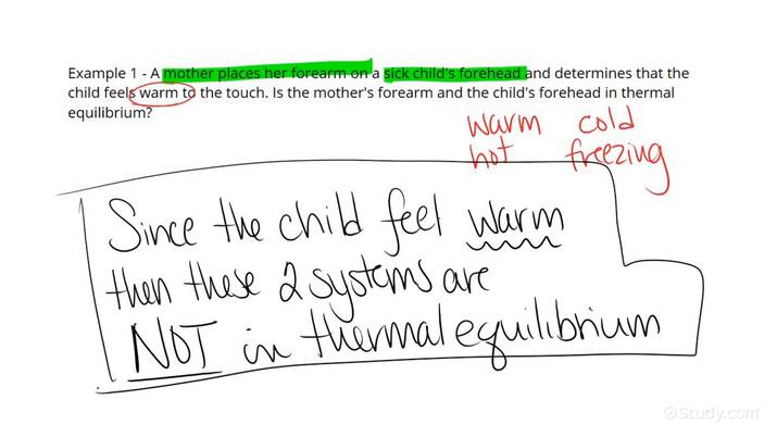 How to Identify Whether Two Systems are in Thermal Equilibrium with One ...