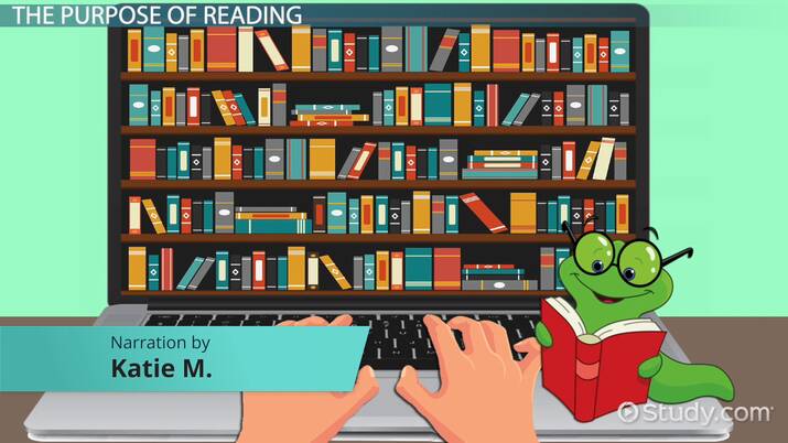 Reading Purpose | Skills, Benefits & Advantages - Lesson | Study.com