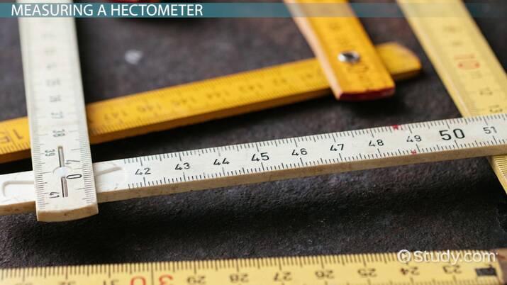 Hectometer | Overview, Conversion & Examples - Video | Study.com