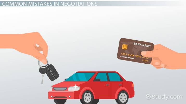 Identifying & Avoiding Common Negotiation Mistakes - Lesson | Study.com