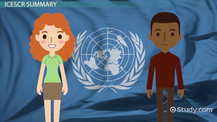 ICESCR (International Covenant on Economic, Social & Cultural Rights ...