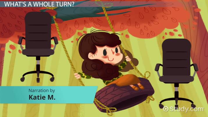 Quarter, Half & Whole Turns in Math: Lesson for Kids - Lesson | Study.com