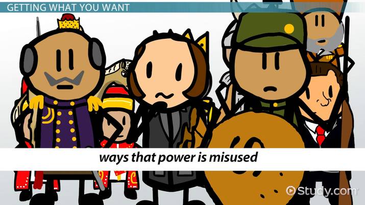 How Power & Influence Are Misused - Lesson | Study.com