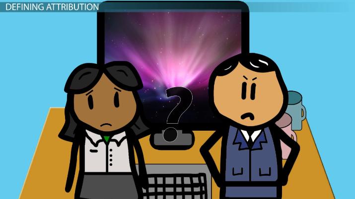 External Attribution in Psychology | Overview & Examples - Video ...