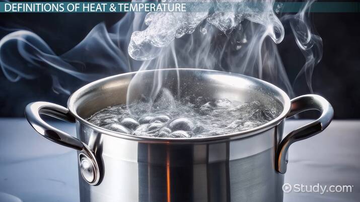 Heat vs. Temperature | Overview & Examples - Lesson | Study.com