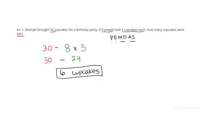 Solving Multistep Word Problems Involving Integers Math Study