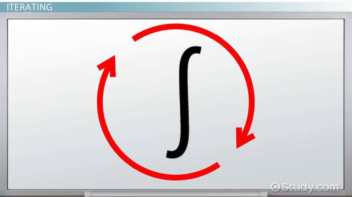 Iterated Integral | Definition, Calculation & Examples - Lesson | Study.com
