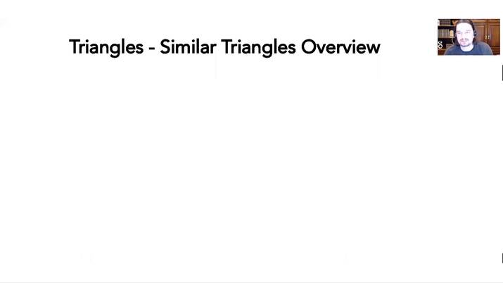 Triangles - Similar Triangles: Study.com SAT& Math Exam Prep - Video ...
