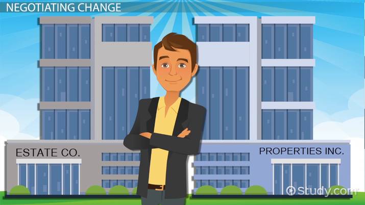 Role of Negotiation in Organizational Change - Lesson | Study.com