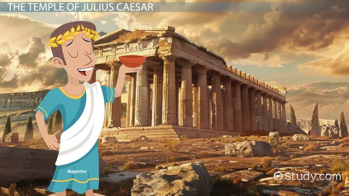 Temple of Julius Caesar | History, Location & Design - Video | Study.com