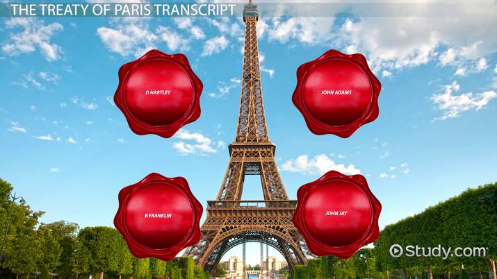 Primary Source: The Treaty of Paris - Lesson | Study.com