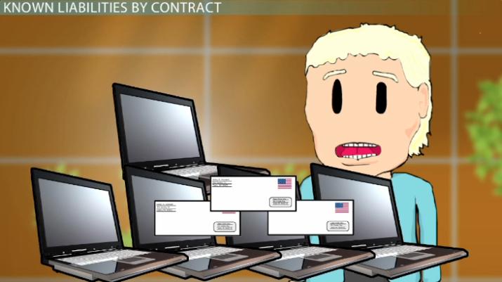 Known Liabilities: Definition & Types - Lesson | Study.com