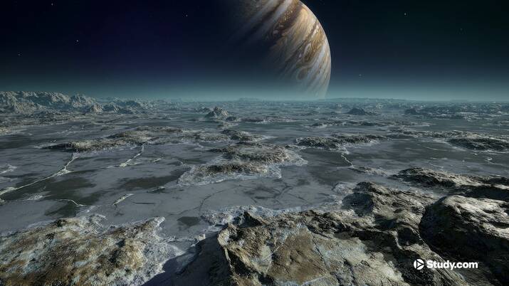 Ganymede Moon | Features, Facts & Distance - Lesson | Study.com
