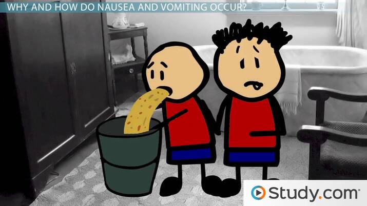 General Motility Disorders: Nausea and Vomiting - Lesson | Study.com