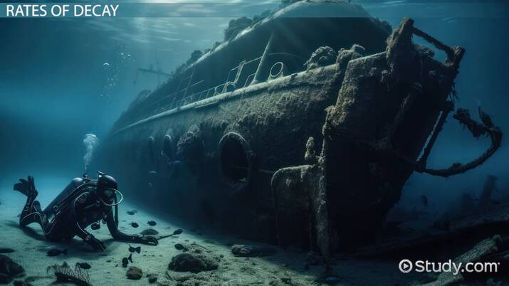 Rate of Decay & Corrosion in Shipwrecks: Factors & Examples - Lesson ...