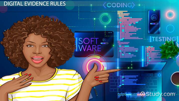 Issues in Digital Evidence: Rules & Types - Lesson | Study.com