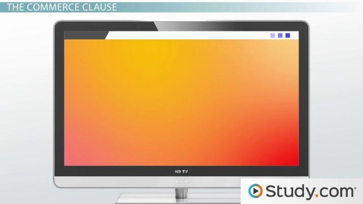 'Necessary & Proper' and Interstate Commerce Clauses - Lesson | Study.com