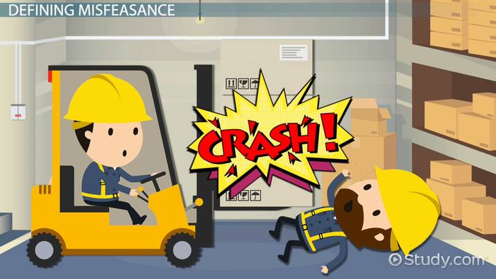 Misfeasance Definition & Examples - Lesson | Study.com