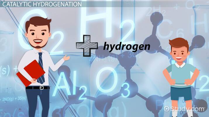 Catalytic Hydrogenation Reaction & Mechanism - Lesson | Study.com