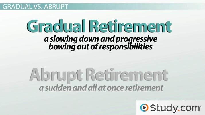 Retirement: Definition, Influencing Factors, Preparation & Adjustment ...