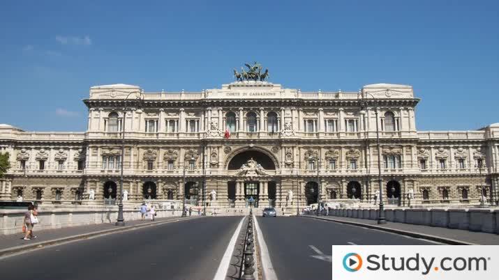 The Judicial Branch of the Democratic Republic of Italy - Lesson ...