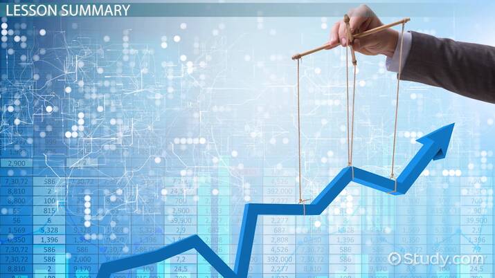 Forms of Market Manipulation: Definitions & Examples - Lesson | Study.com