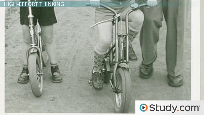 Low-Effort vs. High-Effort Thinking: Advantages & Disadvantages ...