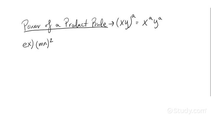 Using Power Rules with Positive Exponents Resulting in Multivariate ...