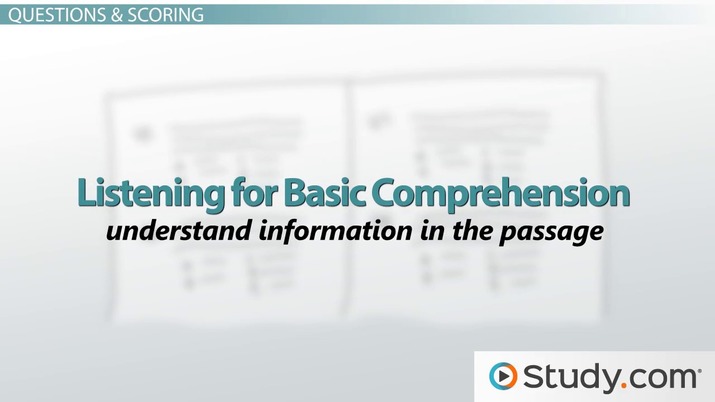 The TOEFL® Test Structure & Scoring - Lesson | Study.com