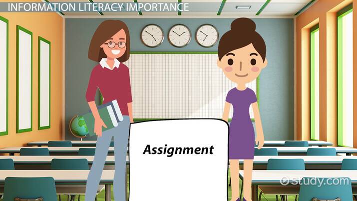 Promoting Information Literacy Skills Development - Lesson | Study.com