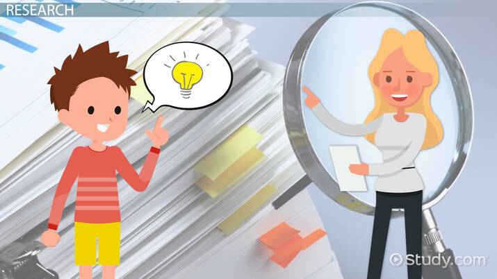 Conducting Research Projects & Writing Reports: Lesson for Kids ...