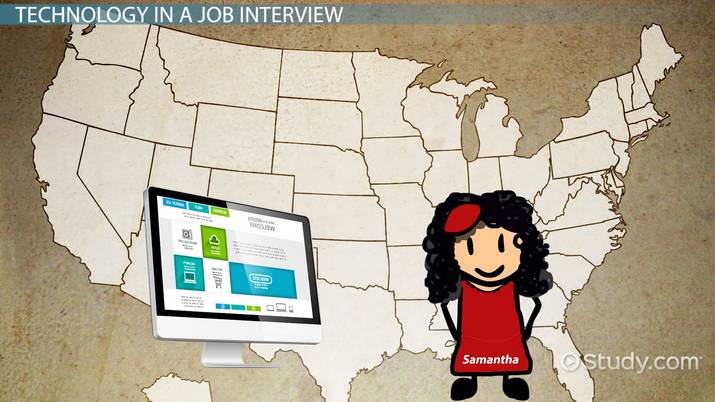 Technology in a Job Interview: Use & Trends - Lesson | Study.com