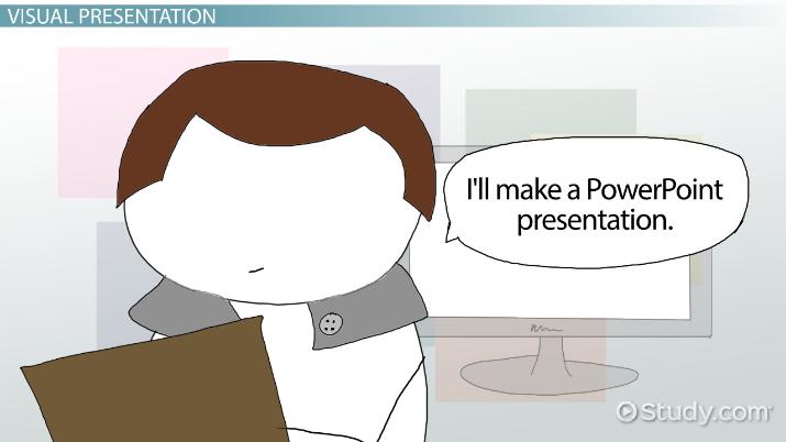 Ways to Show Information: Visual, Oral & Quantitative - Lesson | Study.com