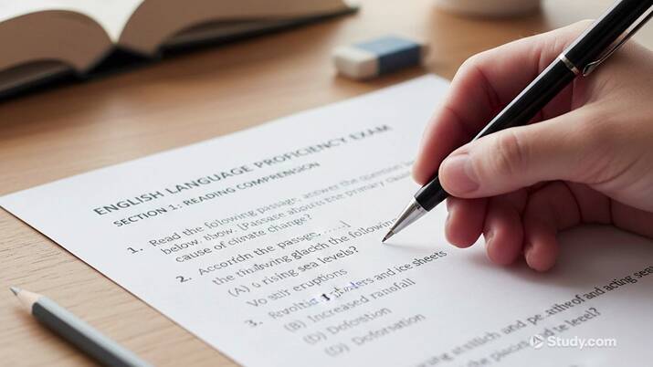 TOEFL® Reading - Complete the Words Strategy - Lesson | Study.com