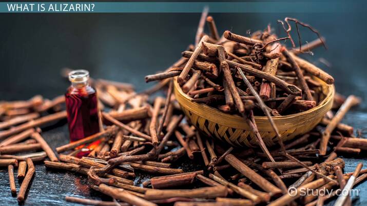 Alizarin: Structure, Properties & Preparation - Lesson | Study.com