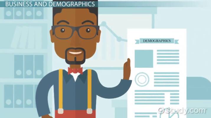 How Do Businesses Use Demographic Data? - Lesson | Study.com