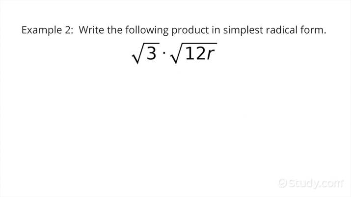 Simple Radical Expression