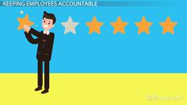 Quiz & Worksheet - Strategies to Foster Employee Accountability | Study.com