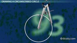 Quiz & Worksheet - Constructing Circumscribed & Inscribed Circles ...