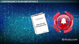 Quiz & Worksheet - Creating Cybersecurity Contingency Plans | Study.com