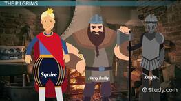 Quiz & Worksheet - The Canterbury Tales Organization | Study.com