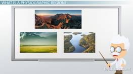 Quiz & Worksheet - Features of Physiographic Regions | Study.com