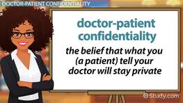 Quiz Worksheet Doctor Patient Confidentiality Study