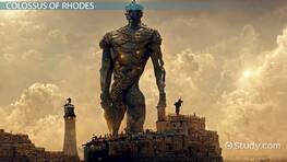 Quiz & Worksheet - Colossus of Rhodes as a Wonder of the World | Study.com