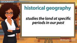 Quiz & Worksheet - What is Historical Geography? | Study.com