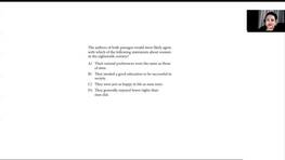 Dual Passages - Primary Purpose: Study.com SAT& Reading Exam Prep ...